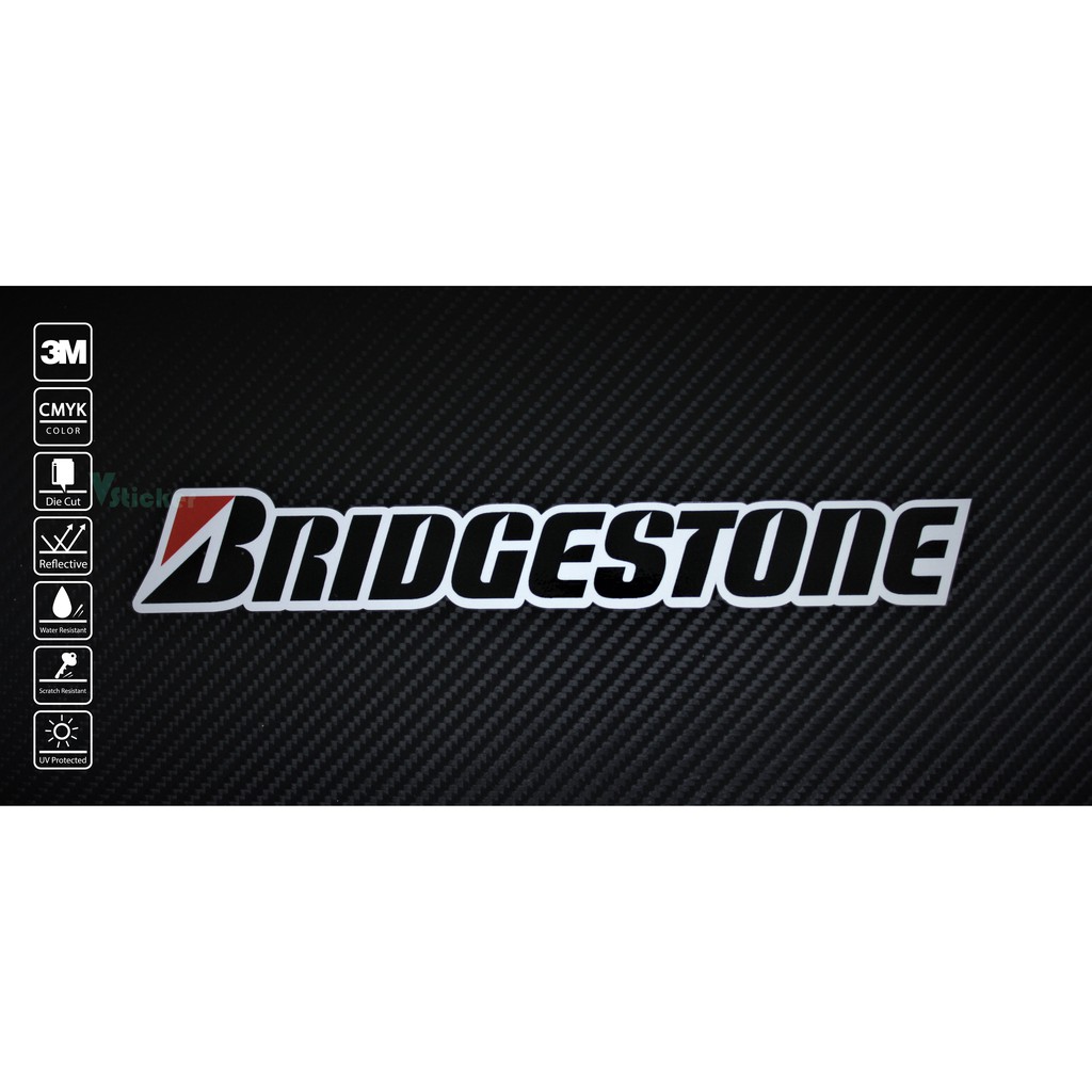 สติ๊กเกอร์ติดรถ Sticker Bridgestone 075 | Shopee Thailand