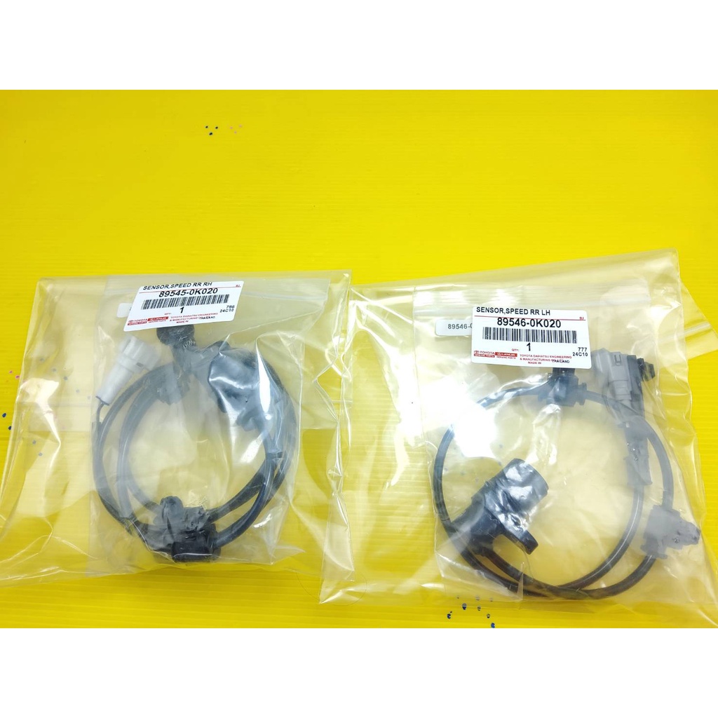 เซ็นเซอร์ ABS หลัง LH/RH TOYOTA VIGO FORTUNER #89545-0K020,89546-0K020⚡ ...