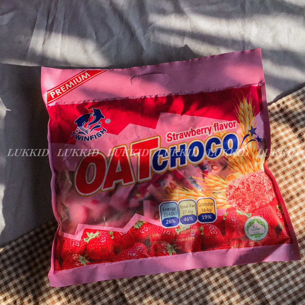 TWINFISH : ข้าวโอ๊ตอัดแท่งยอดฮิต OatChoco 0% Trans Fat | Shopee Thailand