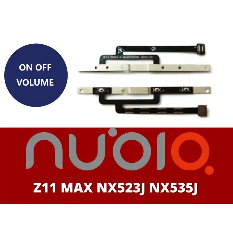 Zte Nubia Z11 MAX NX523J NX535J Power Flexi Cable Ribbon On Off Volume Button Ribbon | Shopee ...