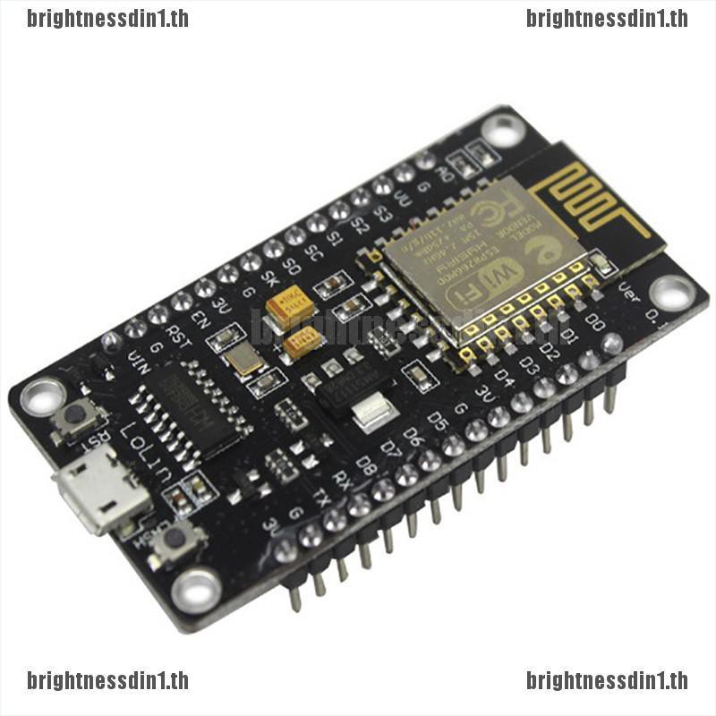 Bd nodemcu esp 8266 v 3 lua ch 340 โมดูลอินเตอร์เน็ตไร้สาย | Shopee ...