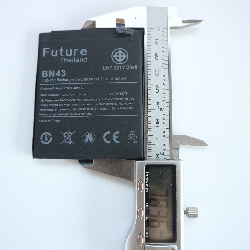 แบตเตอรี่ Battery Future thailand XIAOMI REDMI BN42 BN43 BN45 BN46 BN47 ...