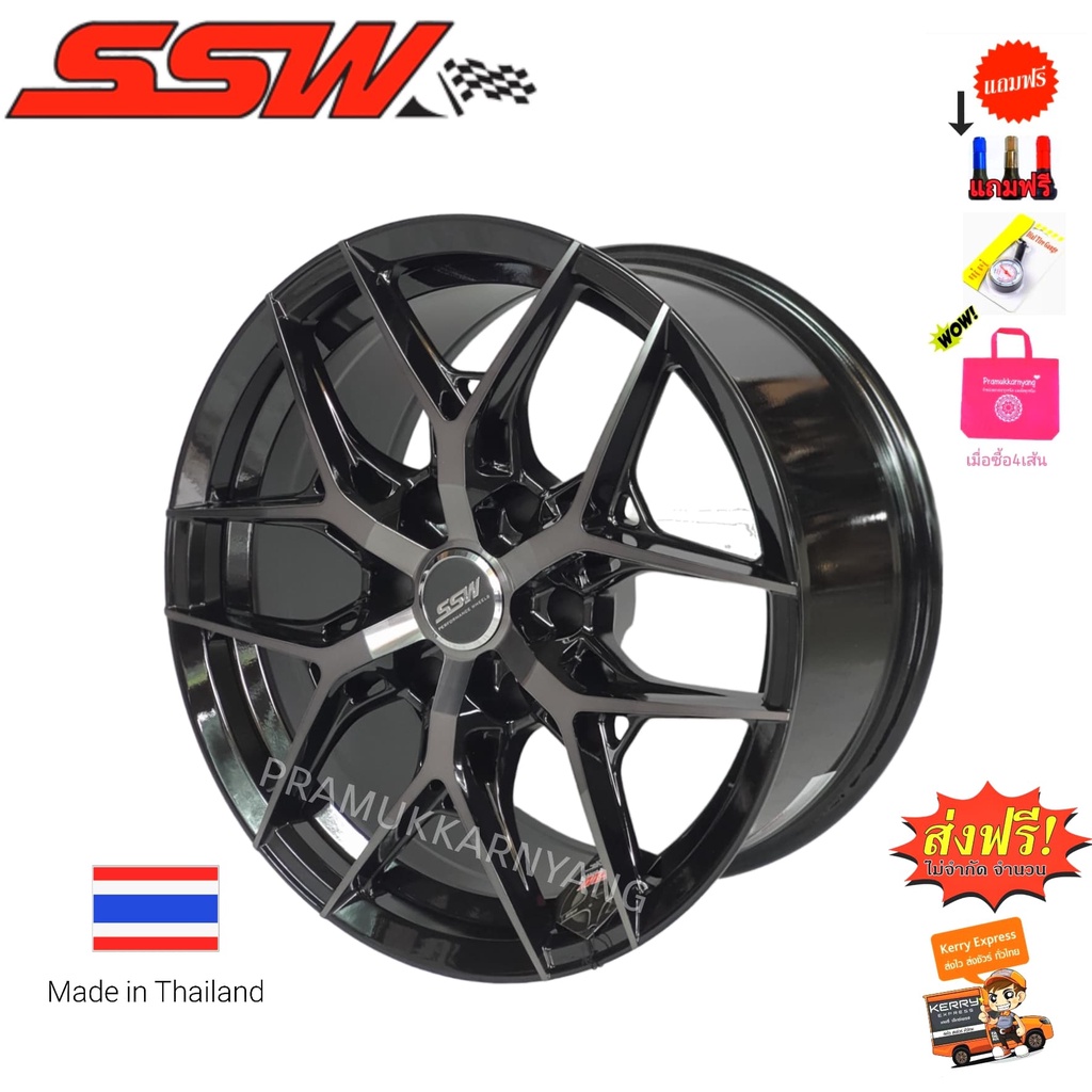 ล้อแม็กขอบ18 ส่งฟรี!! ล้อคุณภาพแข็งแรงทนทาน 18x9 6h139.7 ET+20 CB106.1 ...