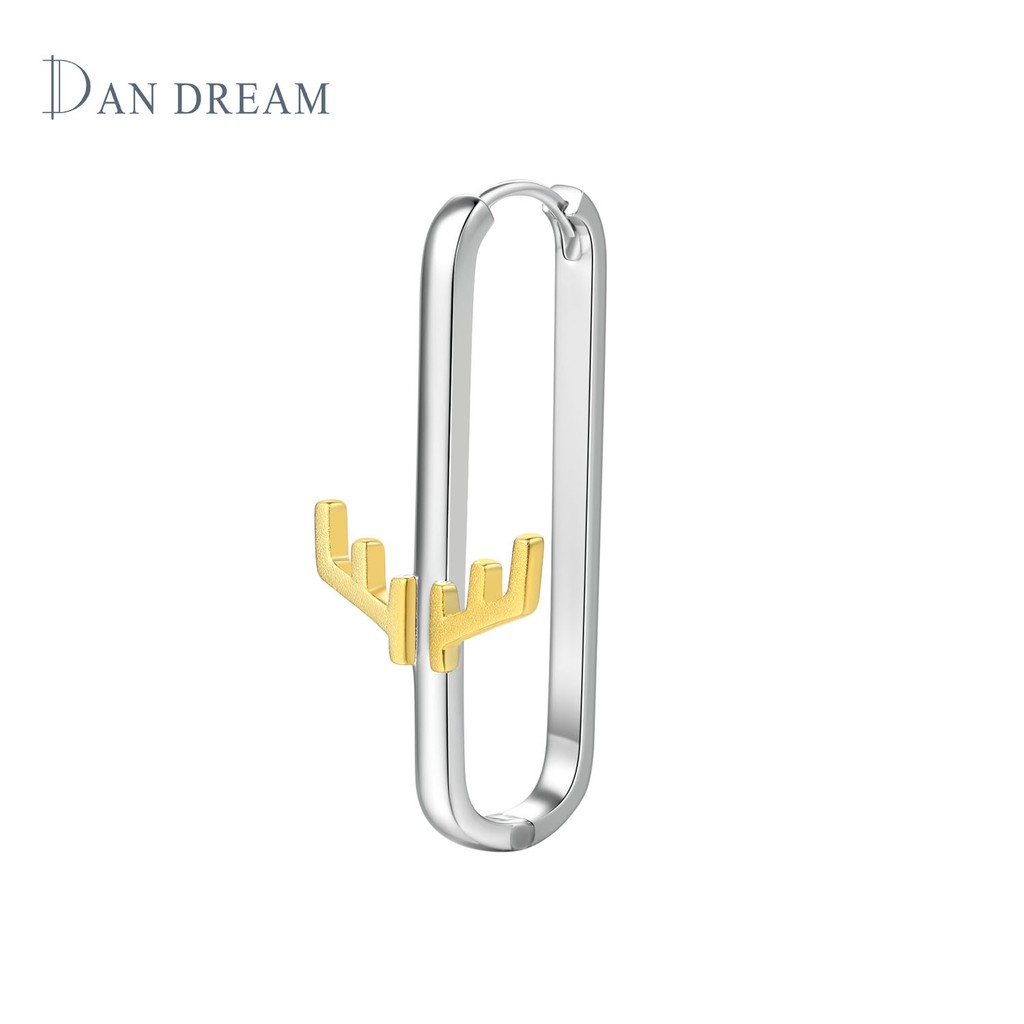 ของขวัญ DAN DREAM ·ชุดปีใหม่ต่างหูกวางเงินแท้ 925 หญิงออกแบบดั้งเดิม ...