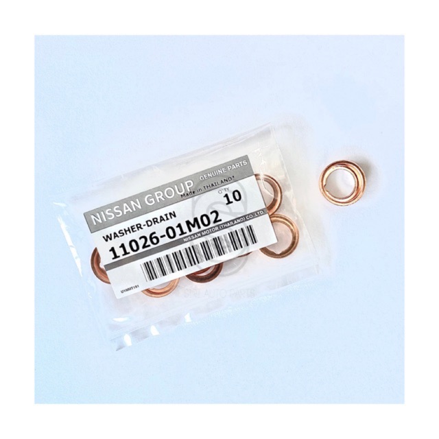 แหวนรองน๊อตถ่ายน้ำมันเครื่อง Nissan จำนวน 1 วง | Shopee Thailand