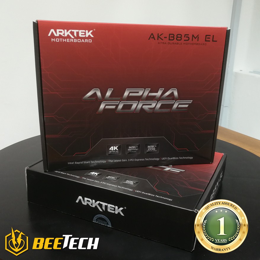 Arktek B85M ALPHA FORCE MOTHERBOARD AK-B85M EL (ซ็อกเก็ต Intel 1150 ... Arktek B85M ALPHA FORCE MOTHERBOARD AK-B85M EL (ซ็อกเก็ต Intel 1150 ...