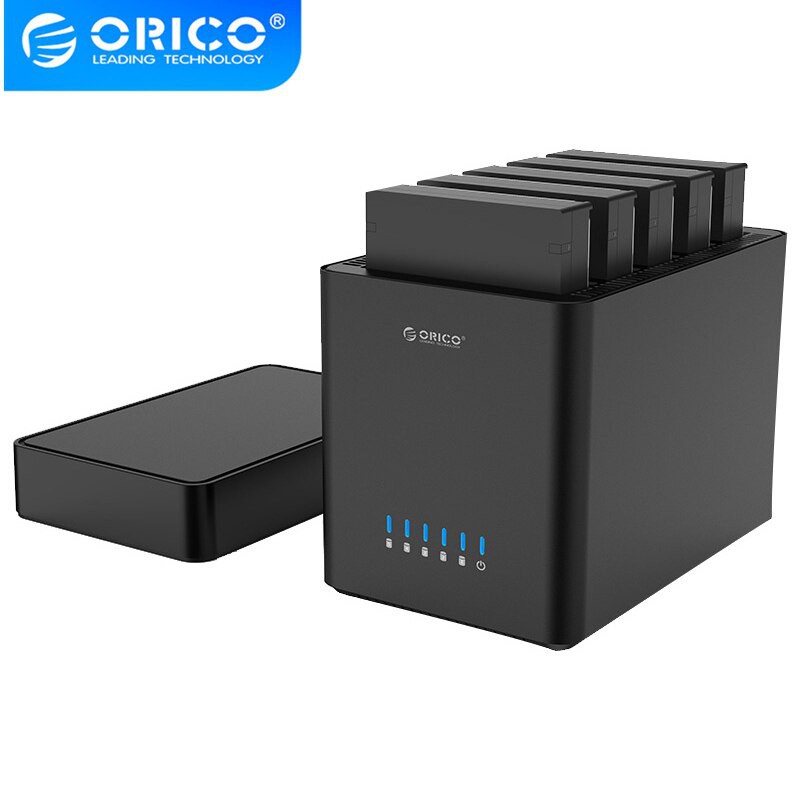 Orico ฮาร์ดไดรฟ์ 5 Bay HDD Usb 3.0 50TB 5Gbps | Shopee Thailand