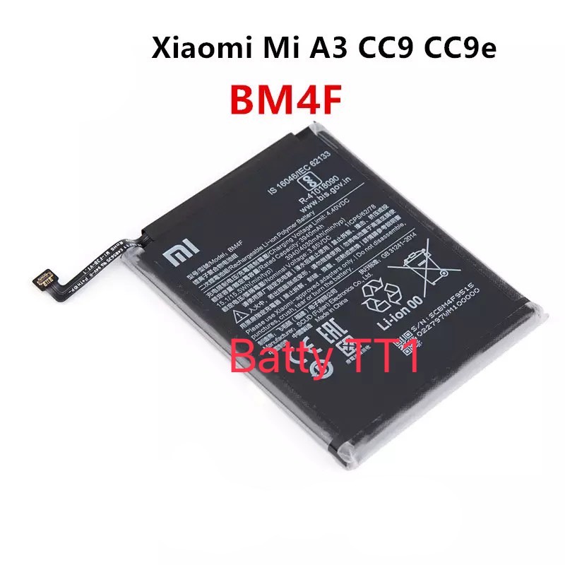 แบตเตอรี่ แท้ Xiaomi Mi A3 / CC9 / CC9E / Mi 9 Lite BM4F 4030mAh ประกัน 3 เดือน | Shopee Thailand