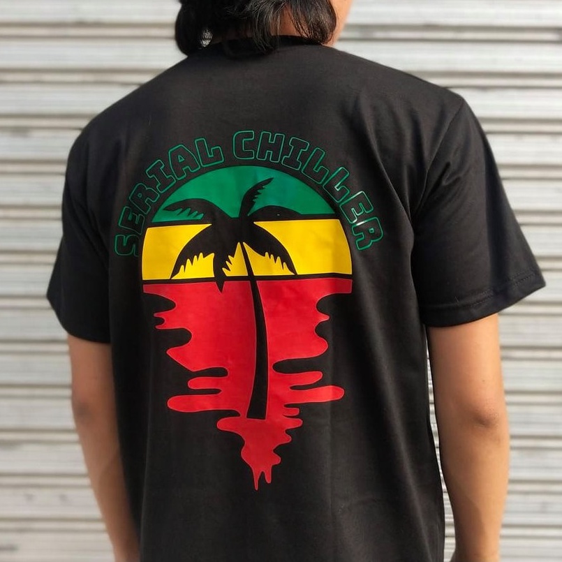เสื้อแฟชั่นผญ - SERIAL CHILLER SUNSET - Rasta Tshirt Reggae Tshirt ...