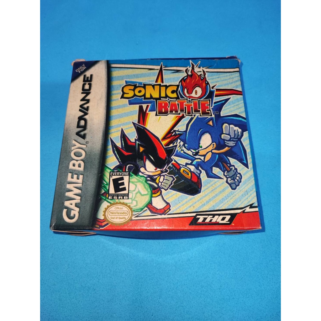 ตลับเกมส์บอย GBA / GBA SP เกม Sonic Battle : Gameboy Advance SP ...