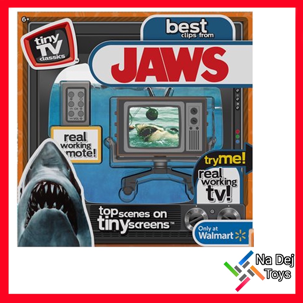 Tiny TV Classics Jaws Basic Fun ไทนี่ ทีวี คลาสสิค จอว์ส เบสิค ฟัน | Shopee Thailand