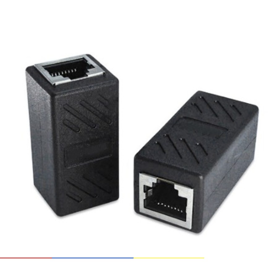 หัวต่อเพิ่มความยาวสายแลน RJ45 Female to Female Cat 6 | Shopee Thailand