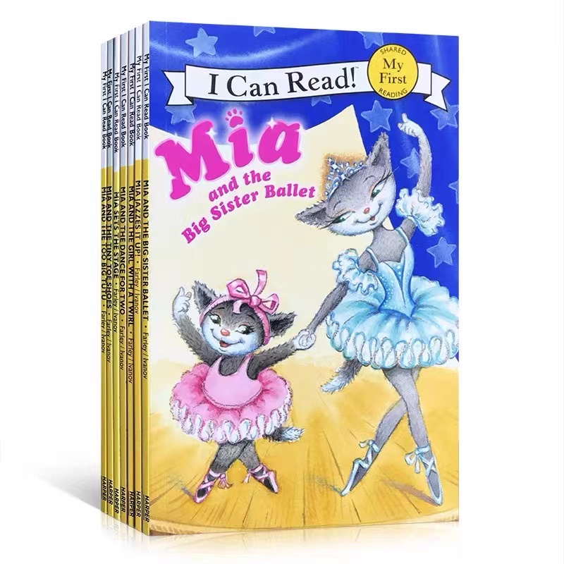 I Can Read My First Reading: Mia Stories, 8 Books | Shopee Thailand