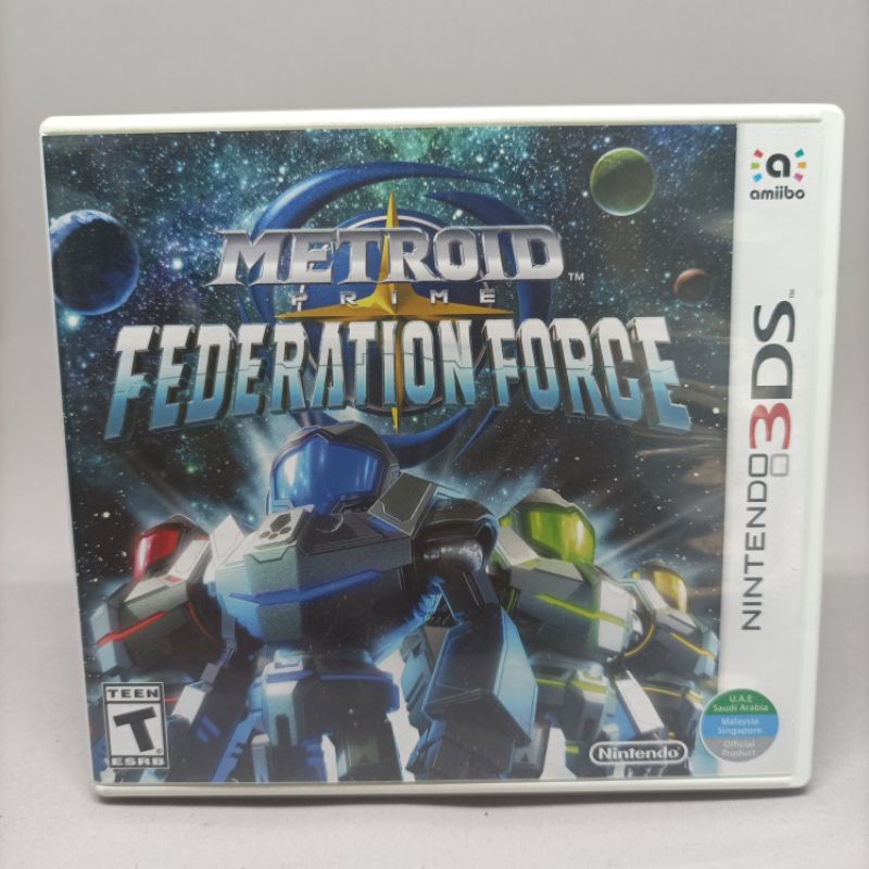 METROID Prime Federation Force | Nintendo 3DS | Origial USA | English ...