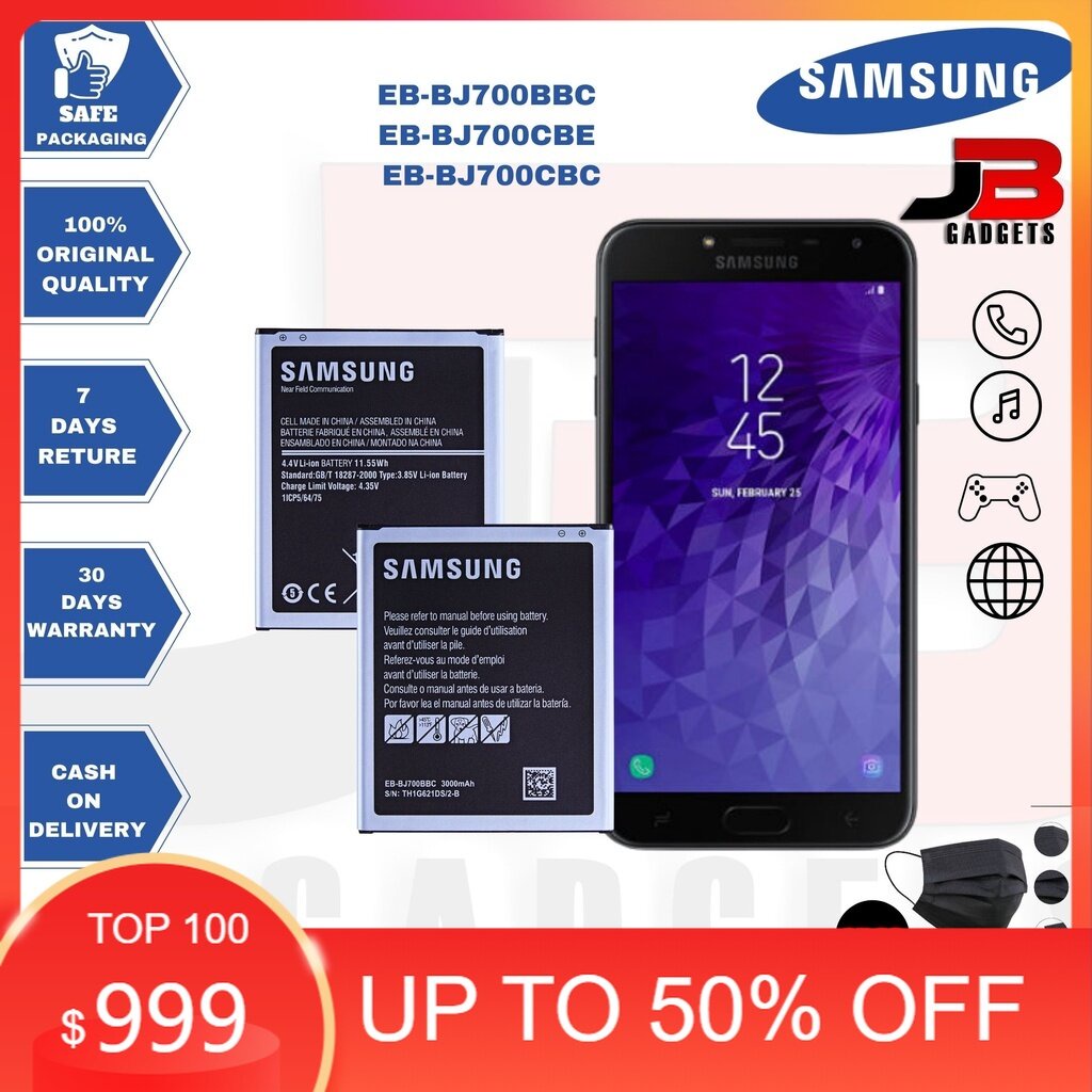 แบตเตอรี่ Samsung Galaxy J4 2018 SM-J400F รุ่น EB-BJ700CB (3000mh ...