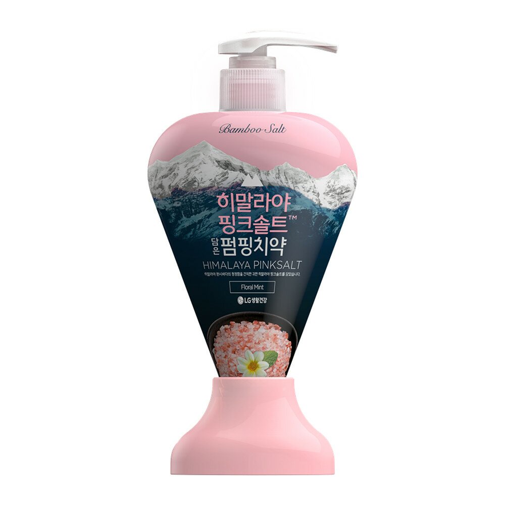 LG BAMBOO SALT HIMALAYA PINKSALT TOOTHPASTE 100 g/285g ยาสีฟันเกลือหิมาลายาสีชมพุเกาหลี Pumping ...