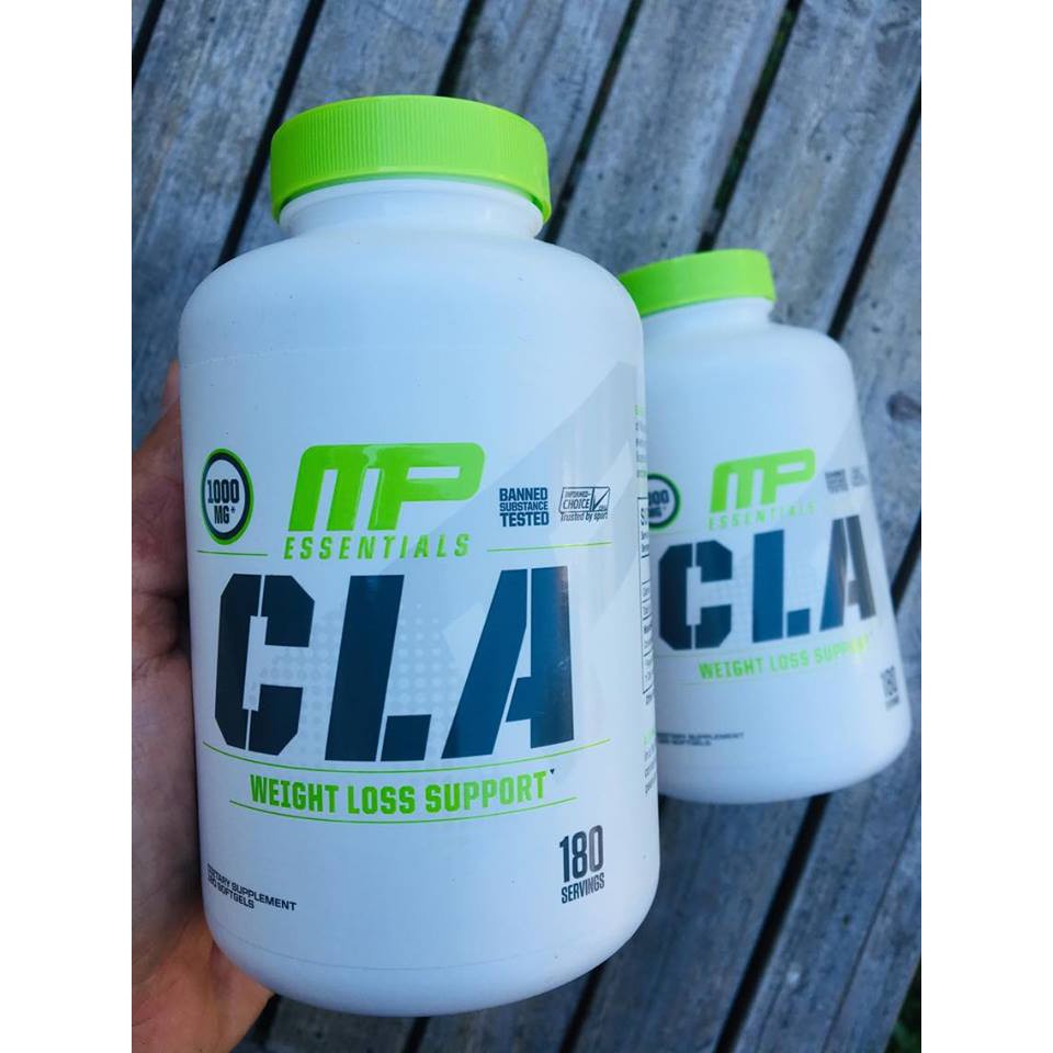 ซีแอลเอ CLA 1000 mg 180 Softgels (MusclePharm) เผาผลาญไขมัน บำรุง ...
