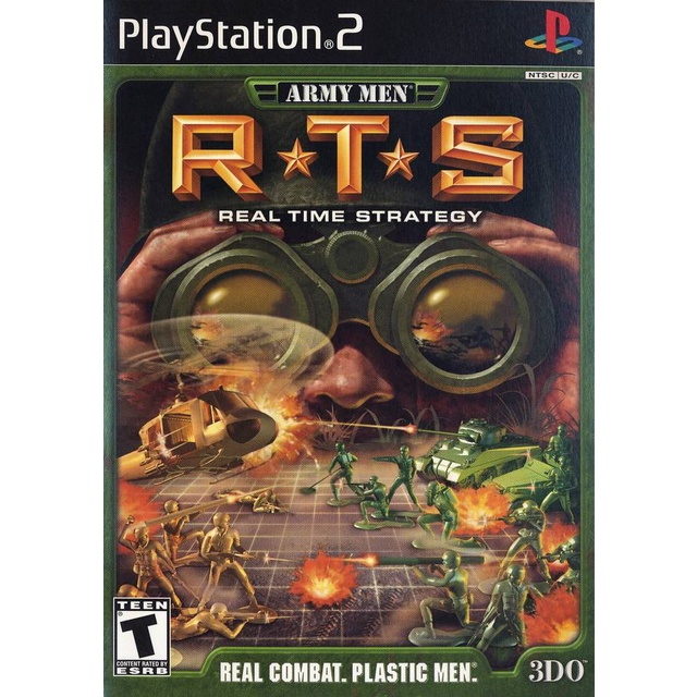 Army Men RTS (USA) PS2 แผ่นเกมส์ps2 เกมเพล2 แผ่นplay2 เกมทหารจิ๋ว ...
