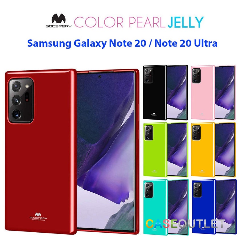 เคส Samsung Note20 Ultra | Note 20 Goospery 'Mercury' jelly case ของแท้ ...