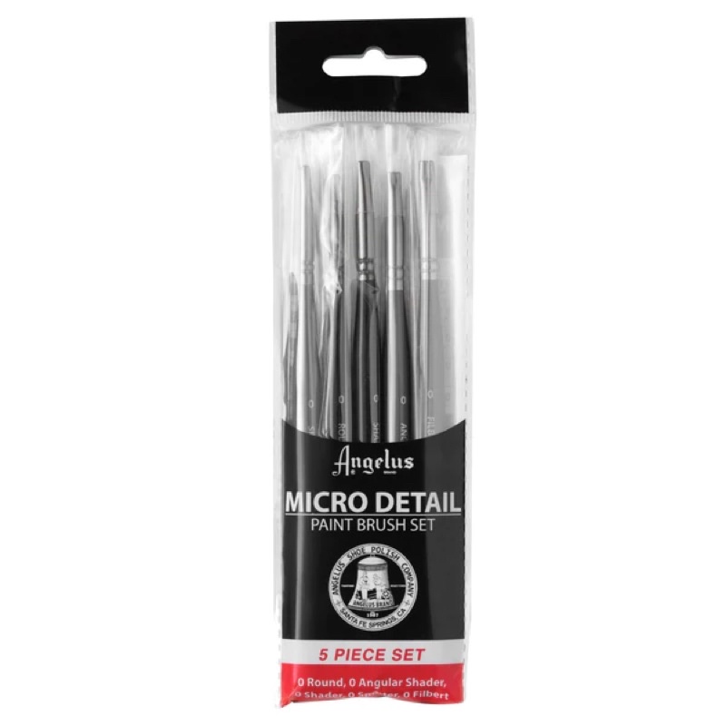 ชุดพู่กัน MICRO DETAIL PAINT BRUSH SET 5ด้าม | Shopee Thailand