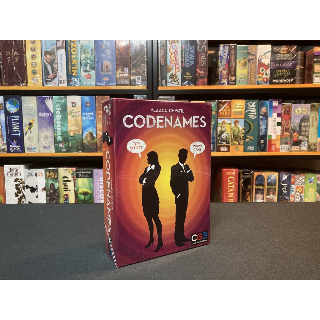 Codenames Board game ของแท้ (EN version) มือสอง Codename Code name ...