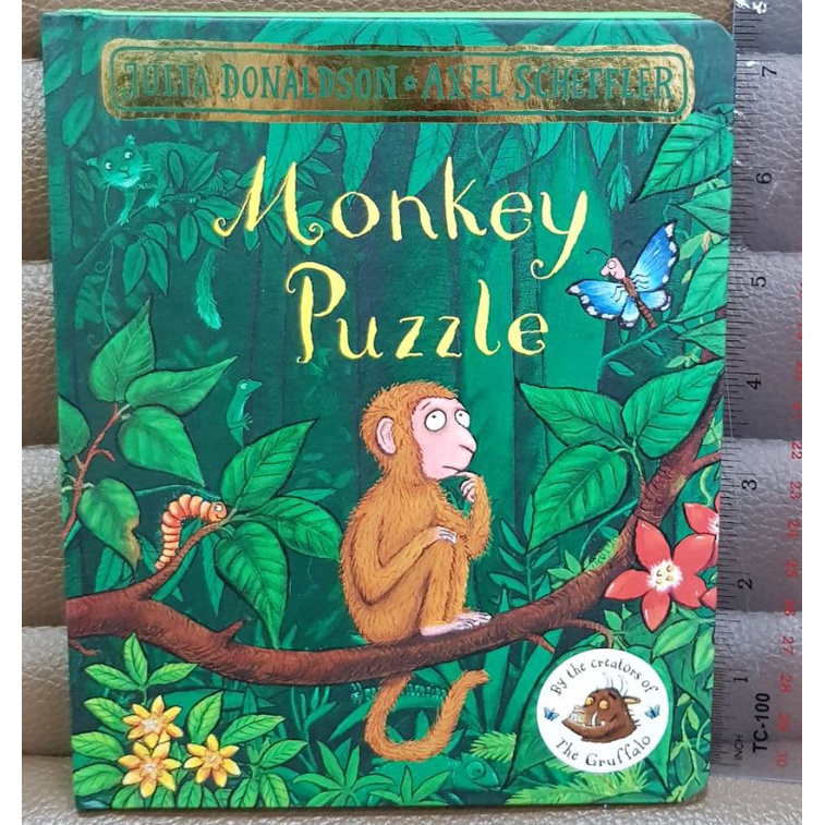Monkey puzzle By Julia Donaldson ของแท้นำเข้าจากประเทศอังกฤษ กระดาษแข็ง ...