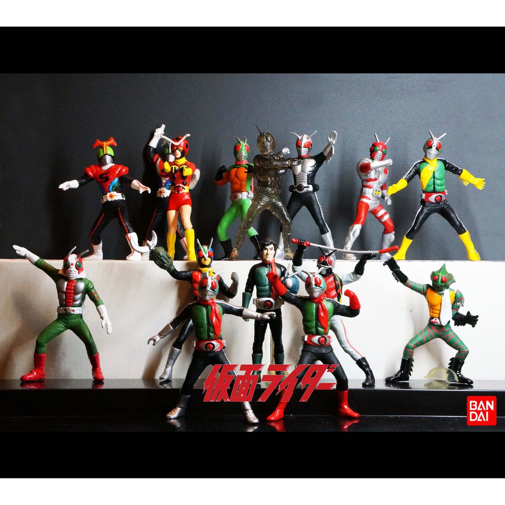 1997 showa riders Bandai 01 HG กาชาปอง คาเมนไรเดอร์ สะสม HG Kamen Rider ...