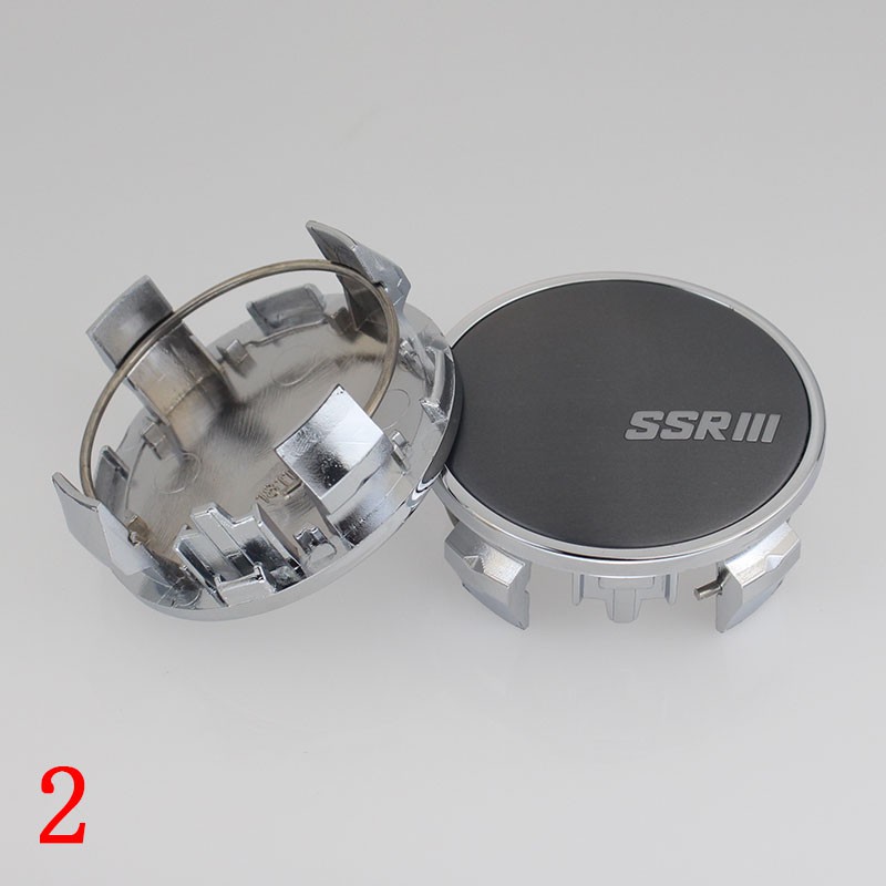 4ชิ้น 62มม ฝาครอบดุมล้อ ENKEI ศูนย์ล้อหมวก SSR RACING สัญลักษณ์สติกเกอร ...