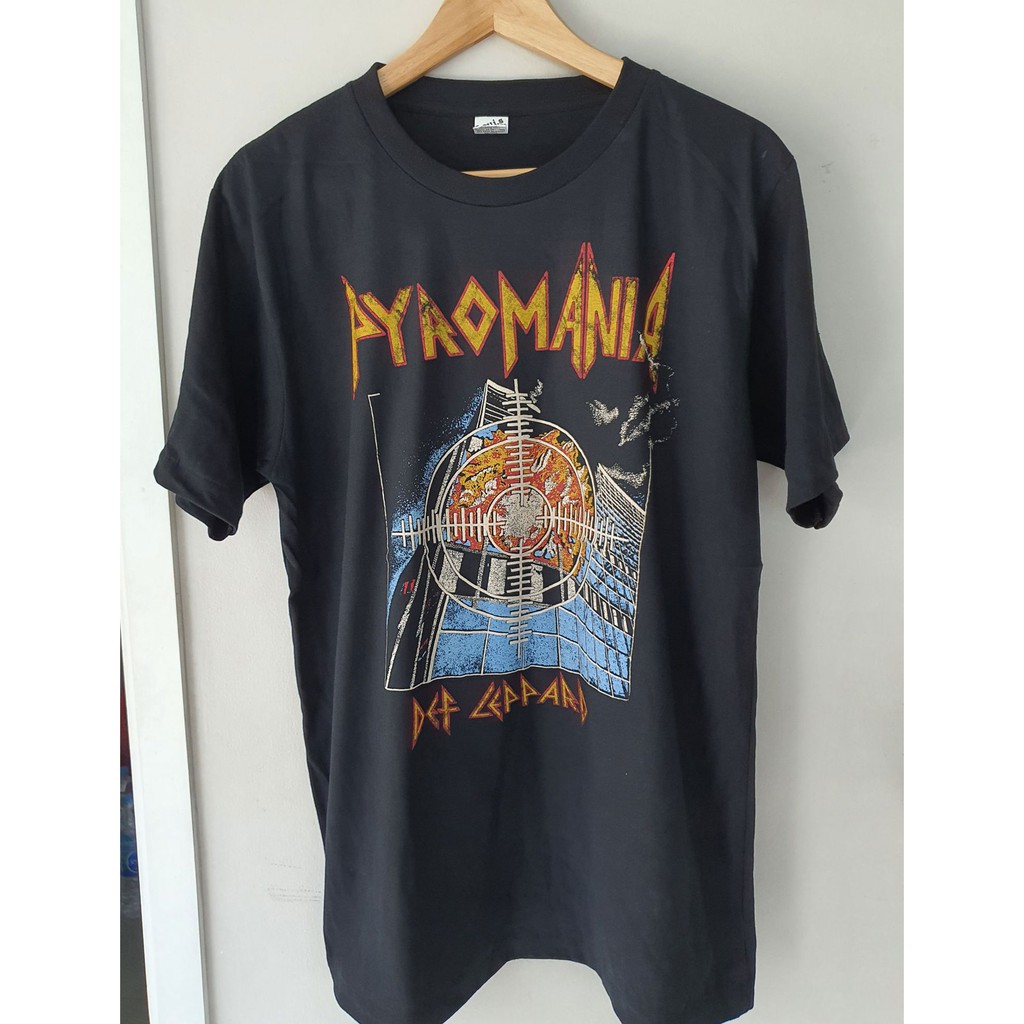 เสื้อยืด Def Leppard T-shirt | Shopee Thailand