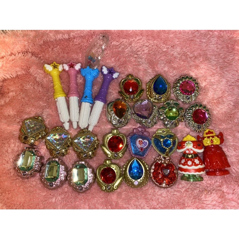 เหมาคีย์พรีเคียว 25ชิ้น Linkle stone, twinkle pen, mirai, dress up key ...