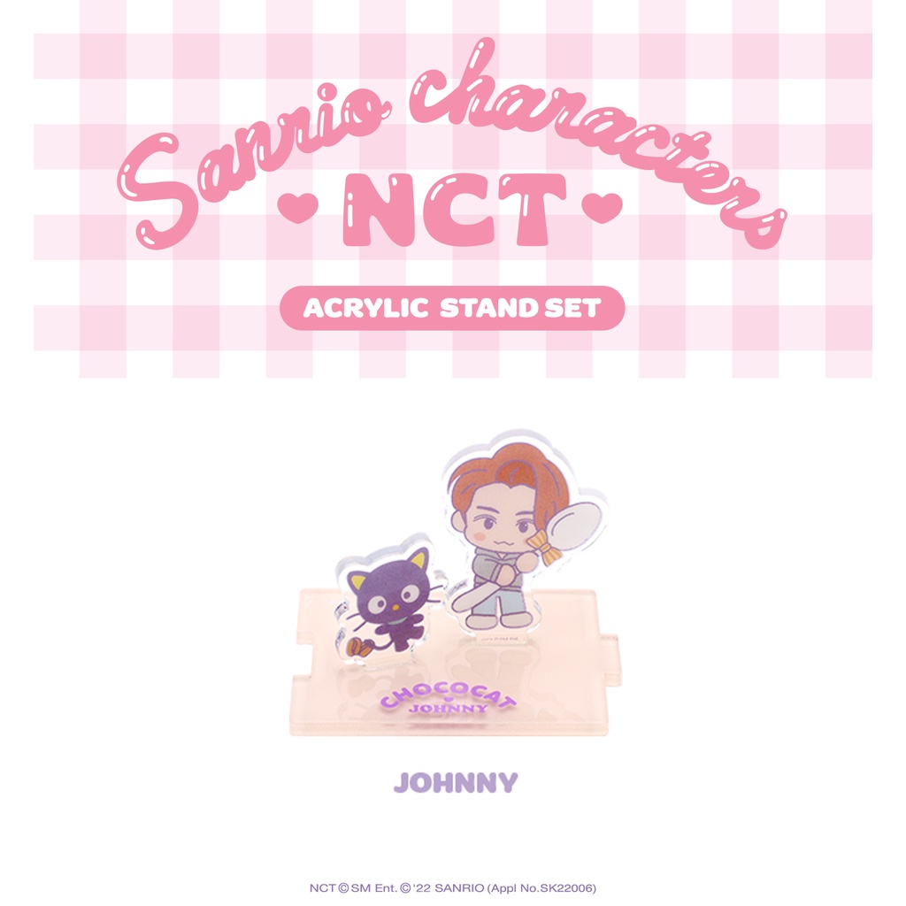 [NCT X SANRIO Collaboration] - Acrylic Stand Set - JOHNNY | Shopee Thailand