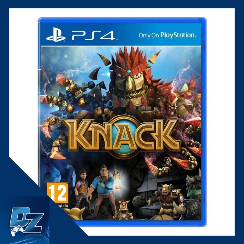 KNACK PS4 Games มือ 2 Used สภาพดี แผ่นใสกิ๊ง [แผ่นเกมส์ PS4] [แผ่น PS4 ...
