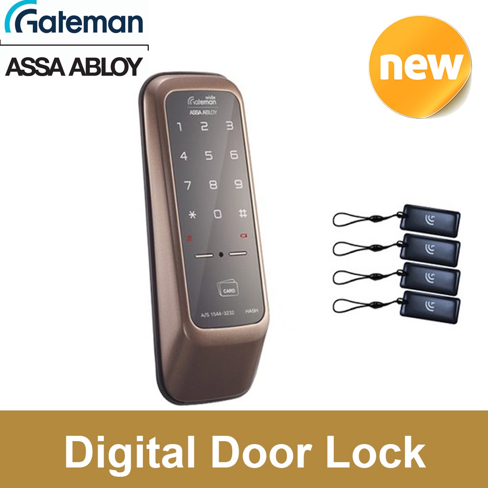 Gateman ASSA ABLOY HASH Digital Door Lock Fire Alarm Touch Button Korea | Shopee Thailand