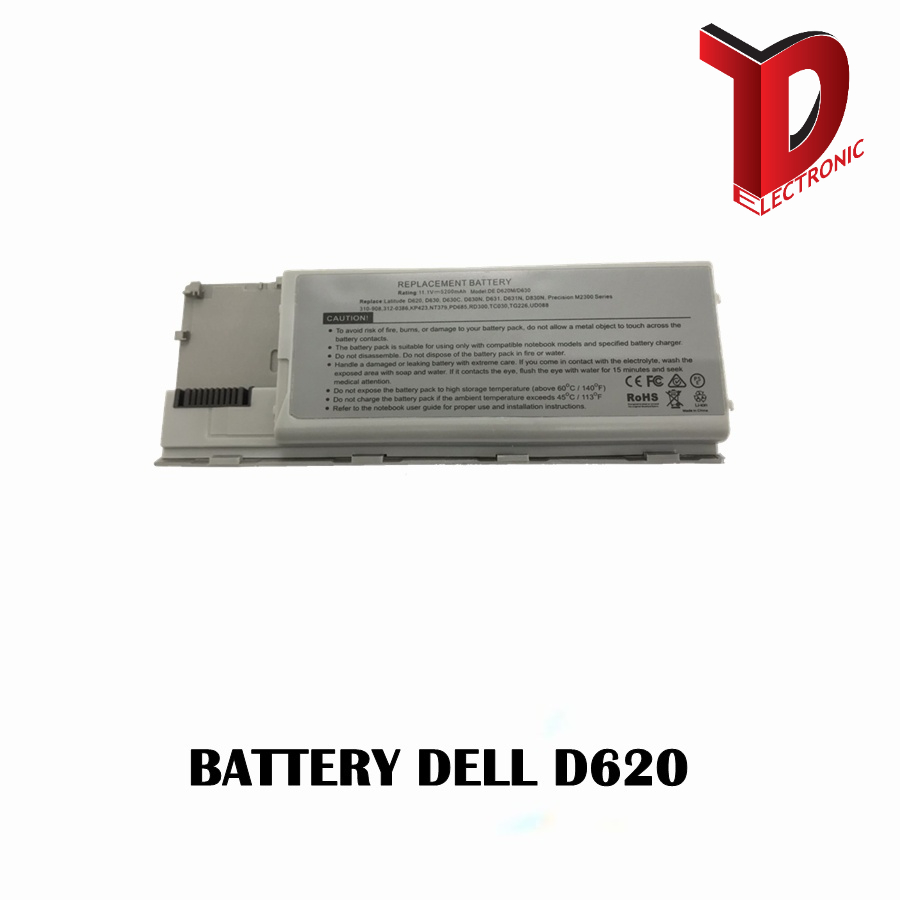 BATTERY DELL D620 D630 D630c / แบตเตอรี่โน๊ตบุ๊ค เดล เทียบ (OEM) | Shopee Thailand