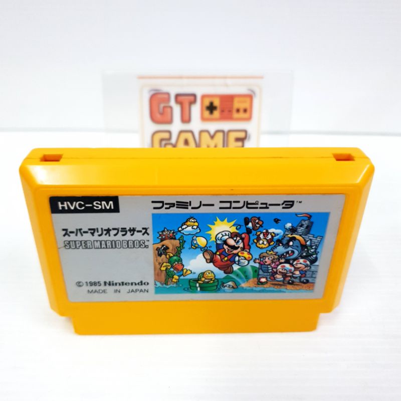 Super Mario Bros Famicom 🍄HVC-SM 🕹 Original Japan 🇯🇵 ตลับแท้ซุปเปอร์ ...