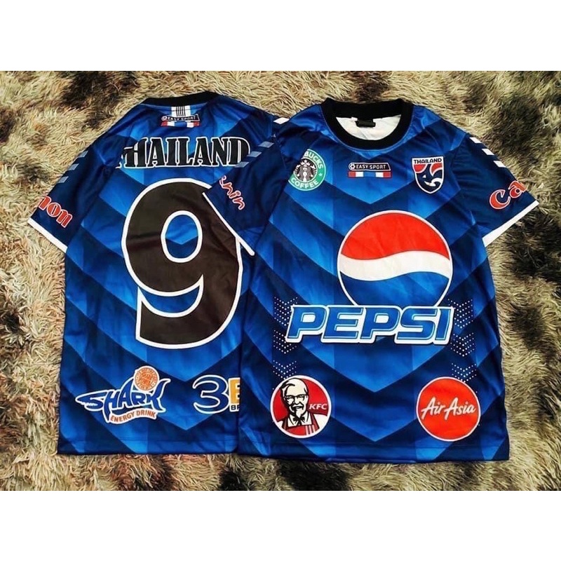 เสื้อกีฬา เสื้อลายช้างผ้ากีฬา | Shopee Thailand