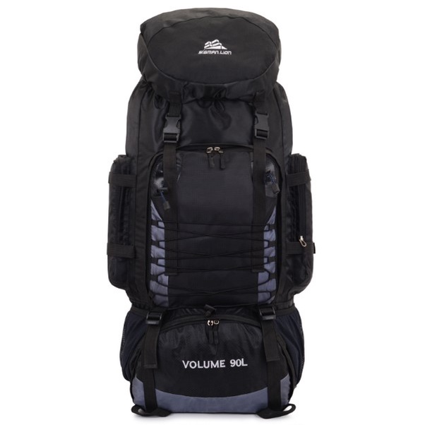 SM กระเป๋าเป้เดินป่า ใบใหญ่ ขนาด 90 ลิตร เป้สะพายหลัง ใบใหญ่ ร่น JK ...
