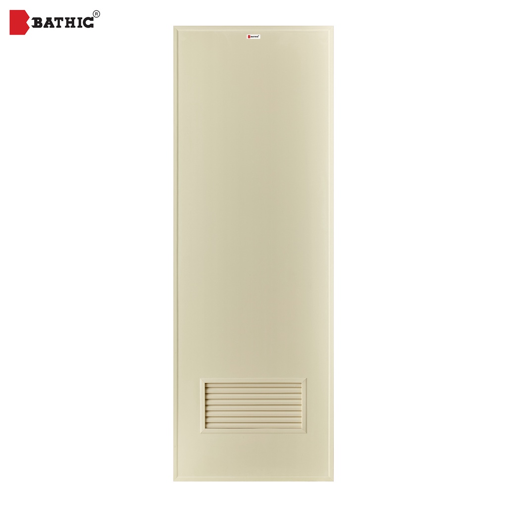 BATHIC ประตูพีวีซีบาธติค รุ่นบานเรียบ BP2 | Shopee Thailand