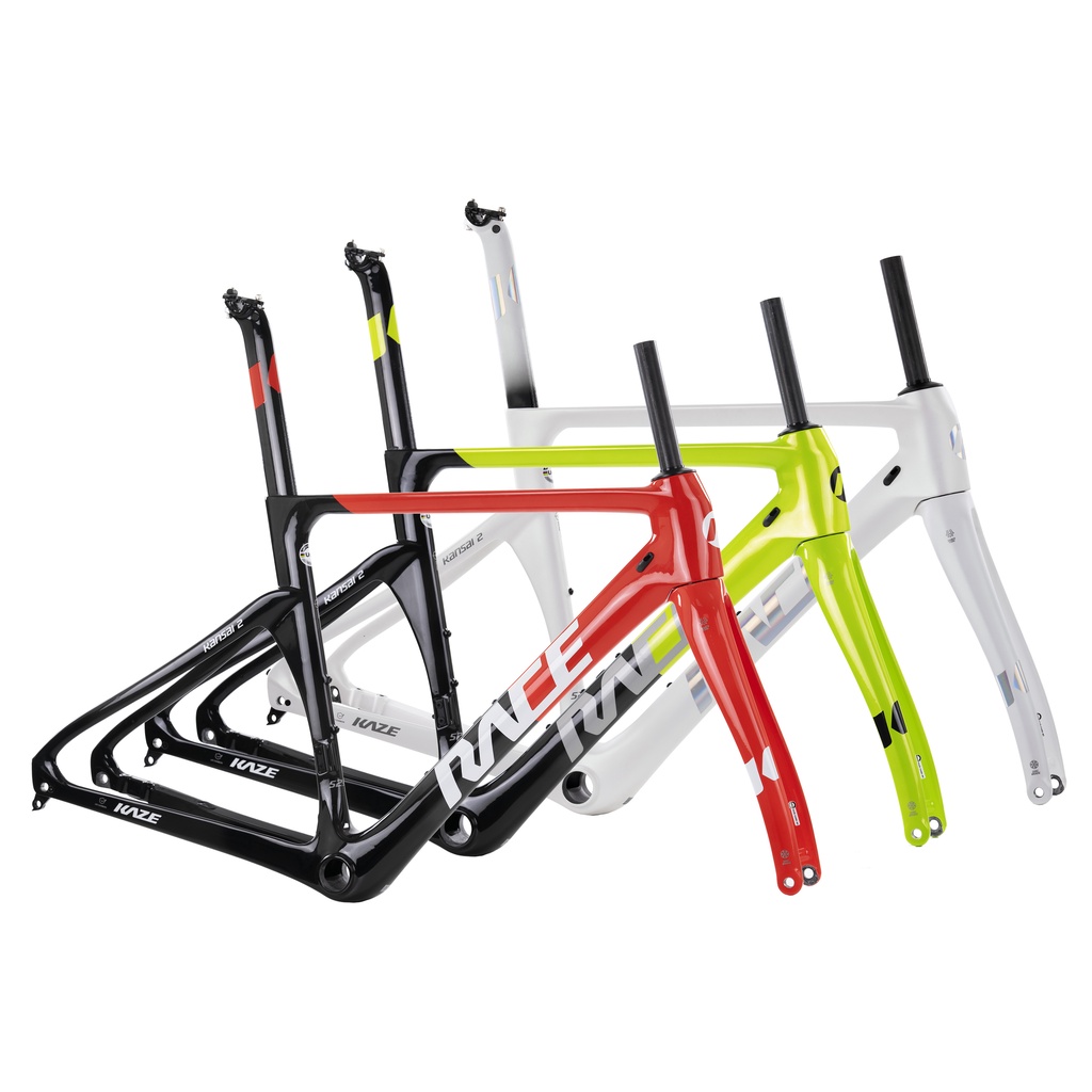 KAZE RACE 2022 Kansai2 Disc (Frame Set) เฟรมเซทคาร์บอน | Shopee Thailand