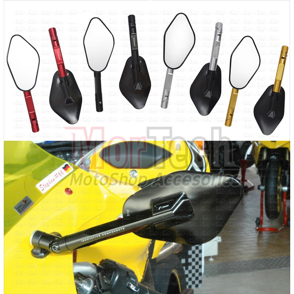 Tomok 704 CNC กระจกมองหลัง Fairing รุ่น Rizoma Elise Elise Xmax Nmax ...