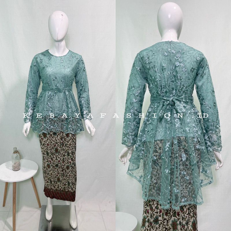 Aurora Kebaya Tille/Modern Kebaya/-Graduation Kebaya/Teen Kebaya/Set ...