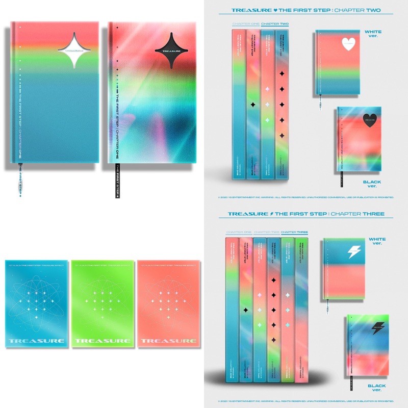 【มีพร้อมส่ง】TREASURE Single album THE FIRST STEP : CHAPTER ONE TWO ...