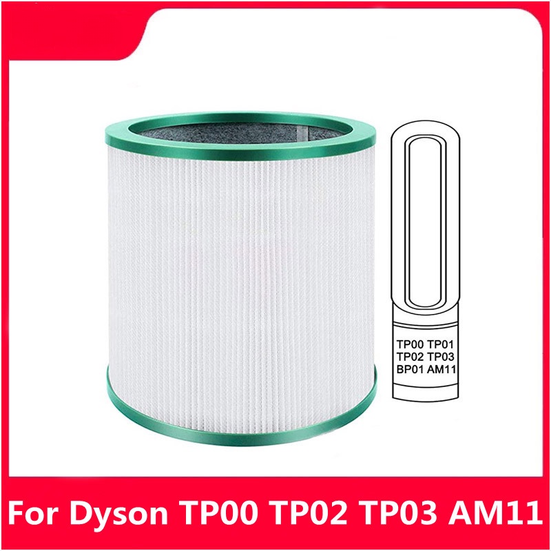 แผ่นกรองเครื่องฟอกอากาศ แบบเปลี่ยน สําหรับ Dyson TP00 TP01 TP02 TP03 BP01 AM11 Models | Shopee ...