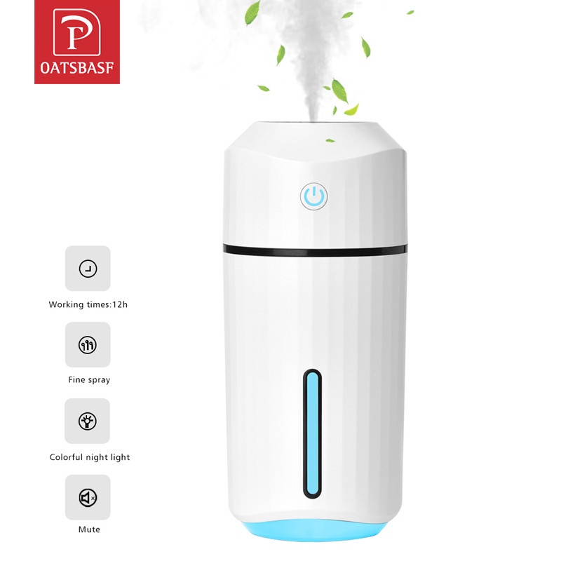 OATSBASF 320ML เครื่องเพิ่มความชื้นในอากาศแบบพกพา Nano Spray USB Air ...