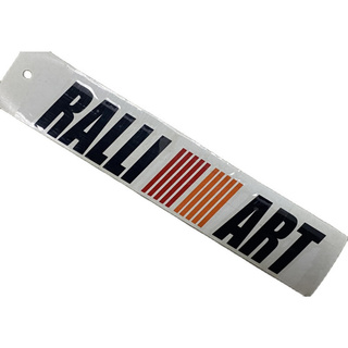 สติ๊กเกอร์ RALLIART STICKER RALLIART 1 ชิ้น size: 18.5 cm (ตามรูป ...