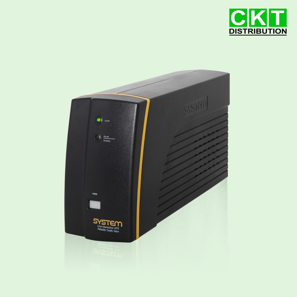 SYSTEM UPS 'By CKT' ( LINE INTERACTIVE ) 800VA/400W 1000VA/500W 1000VA ...