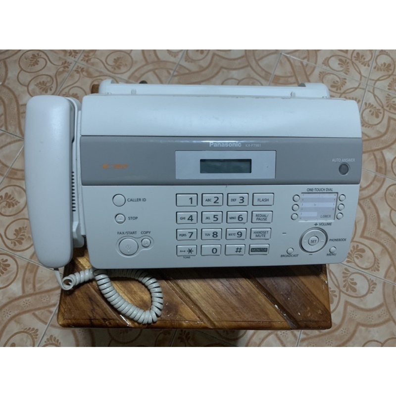 แฟกซ์มือสอง panasonic kx-ft981 | Shopee Thailand