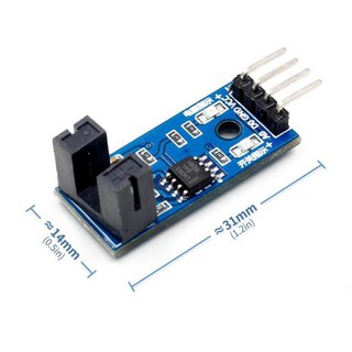 Arduino Speed Sensor Module Tacho Sensor Slot-type Optocoupler Tacho ...