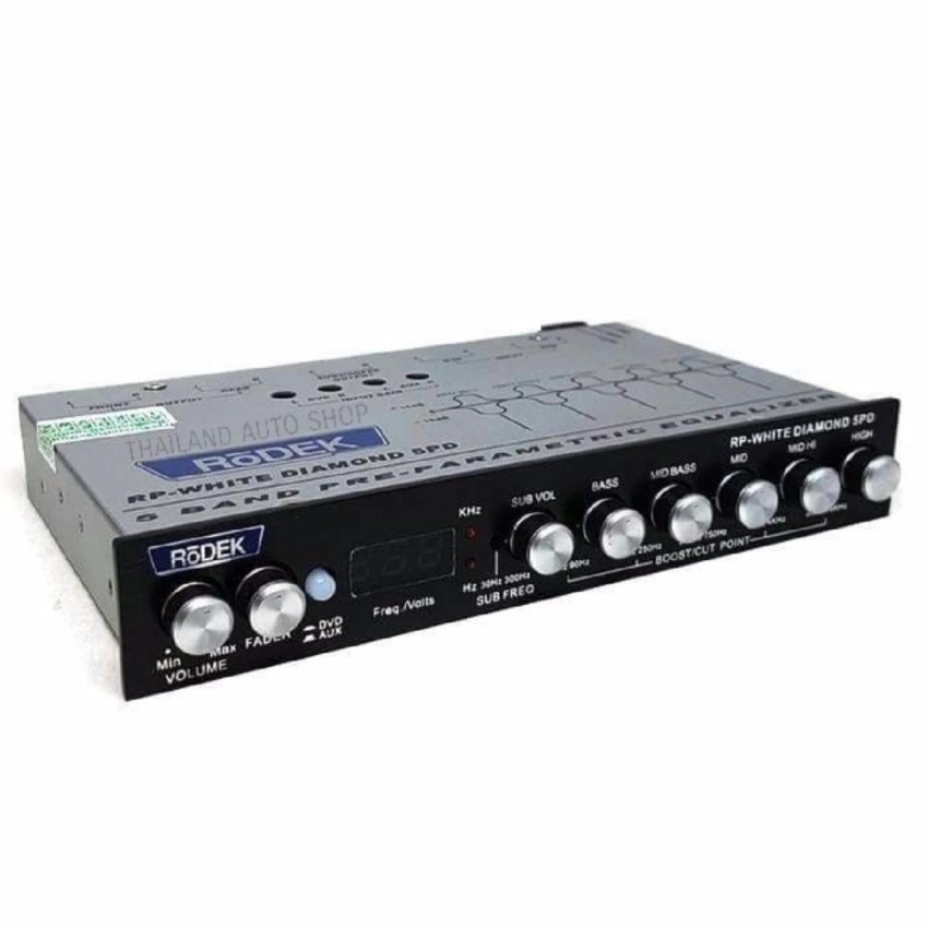 Rodek ปรีแอมป์ 5 แบนด์ รุ่น RP-White Diamond 5PD | Shopee Thailand