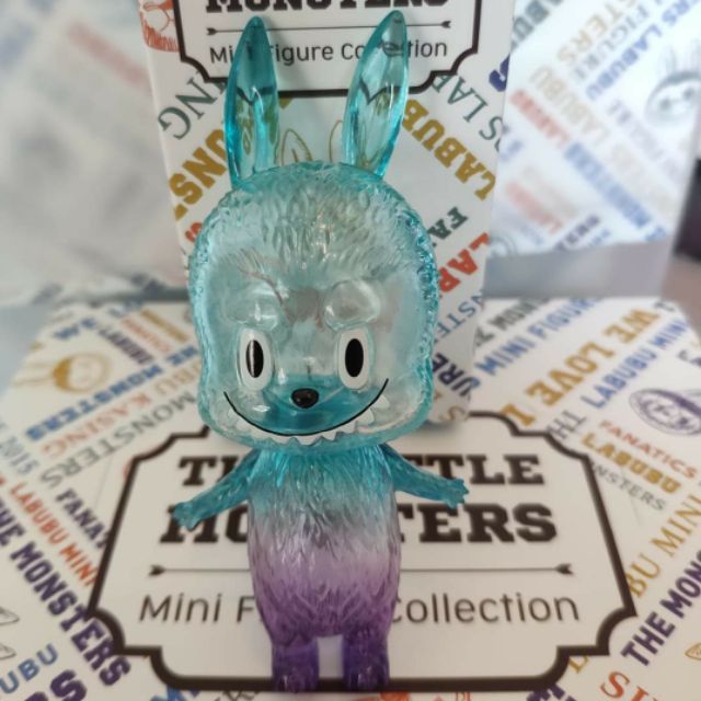 Mini labubu series 1 สีฟ้าใส | Shopee Thailand